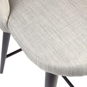 Austin Natural Linen Kitchen Stool - Avant Garde Furniture