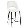Austin Natural Linen Kitchen Stool - Avant Garde Furniture