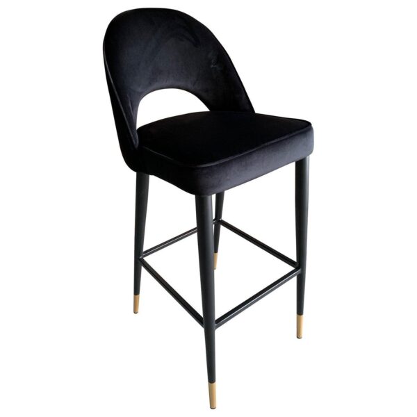 Brando Green Velvet Counter Stool - Avant Garde Furniture