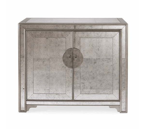 Dalia Antique Mirror Chest Cabinet - Avant Garde Furniture