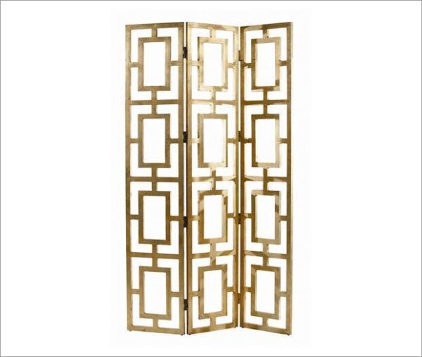 Imperial Gold Dressing Screen - Avant Garde Furniture
