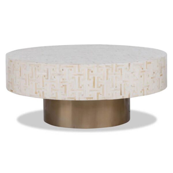 Kingston Nero Marble Brass Dining Table - Avant Garde Furniture