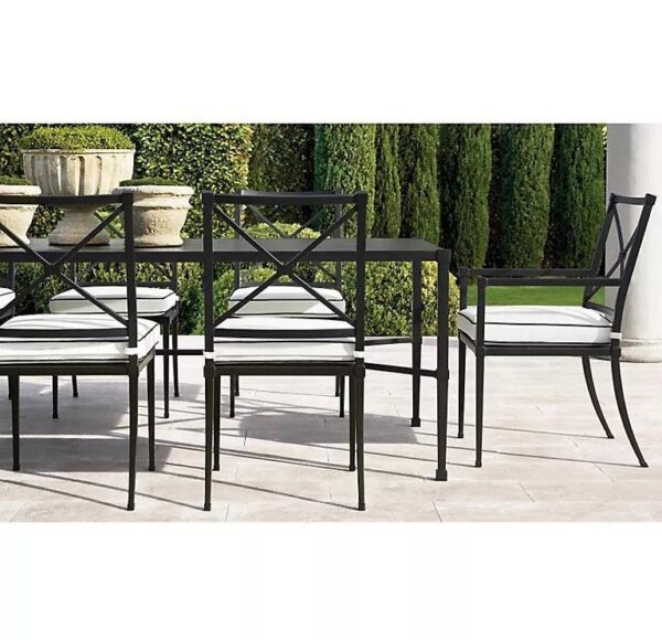 Regency Black Dining Table Set 183cm - Avant Garde Furniture