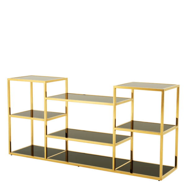 Stockton Black Mirror Buffet - Avant Garde Furniture