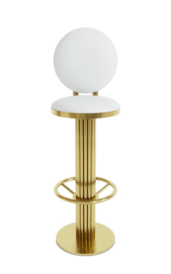 Naxos Silver Mirror Side Table 60cm - Avant Garde Furniture