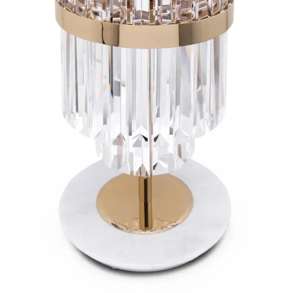 Libertine Brass Crystal Large Table Lamp - Avant Garde Furniture