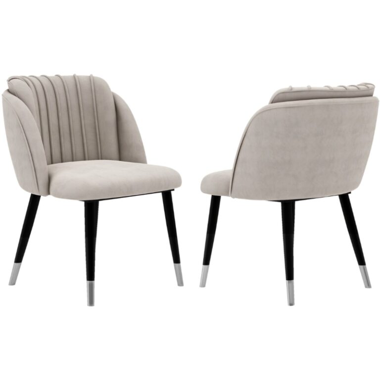 Bernhardt Stone Velvet Brass Dining Chair - Avant Garde Furniture