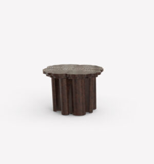 Fortuna Dark Walnut Coffee Table Set - Avant Garde Furniture