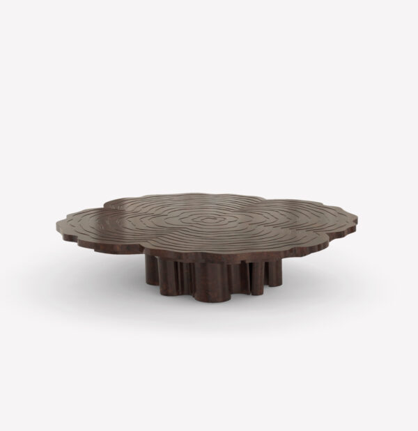 Fortuna Dark Walnut Coffee Table Set - Avant Garde Furniture